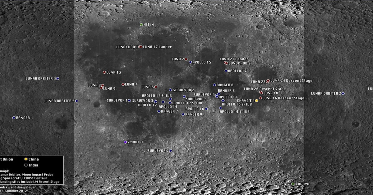 Lunar Litter: A Catalogue of Manmade Materials on The Moon | KABK