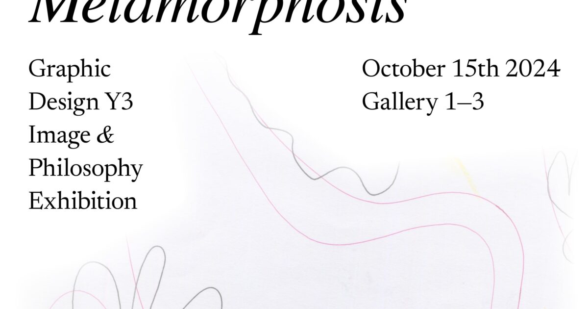 Metamorphosis by third year Graphic Design students | KABK